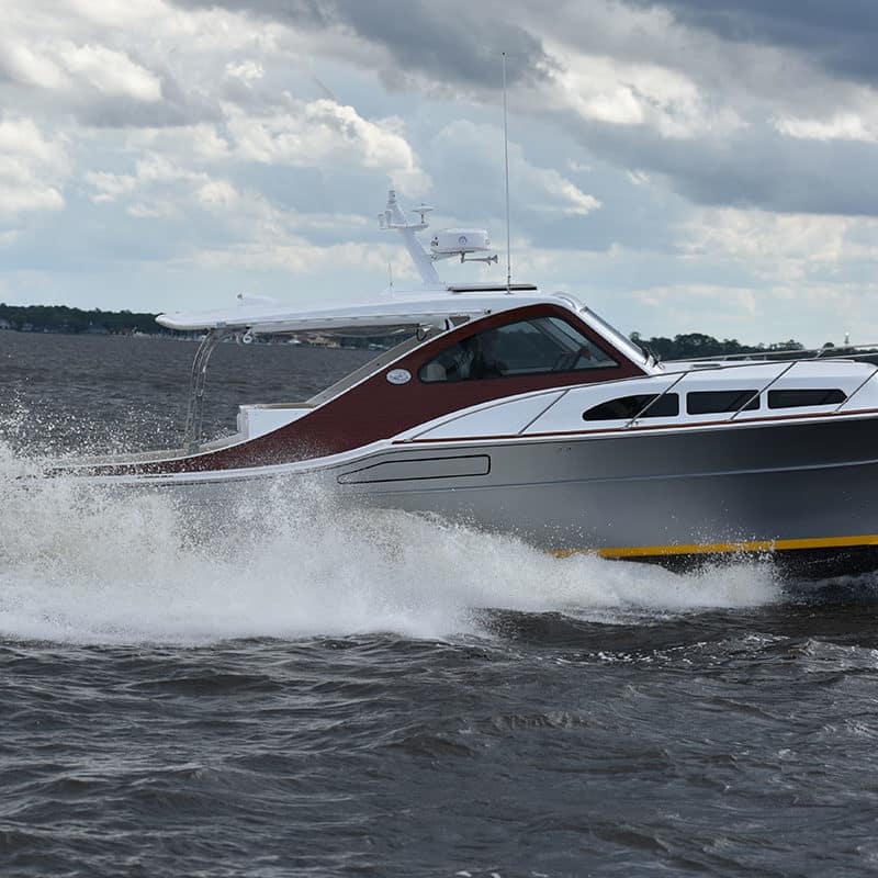 Hybrid Sportsman 38 Powered by Elco - Elco Motor Yachts